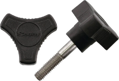 Scotty Mounting Bolt Star Knob 5/16 X 2" 2pk 1135 Replacement