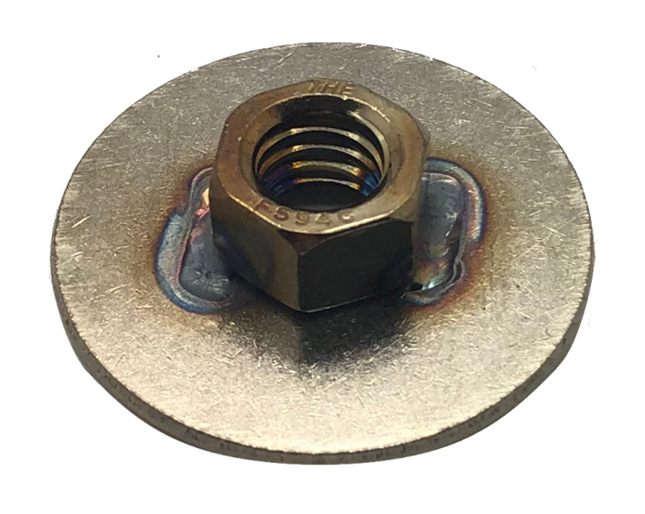 3/8" Welded Nut & Washer (Manual)